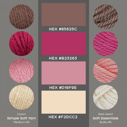 Red Heart Yarn Color Chart
