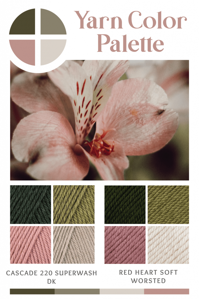 My Beautiful Valentine Color Collection | Yarn Color Palette