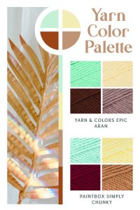 Retro Heat Wave - Lazy Summer Inspired Yarn Color Palette s