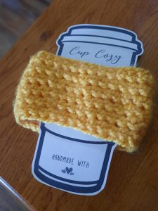 FREE PRINTABLE Handmade Cup Cozy Display