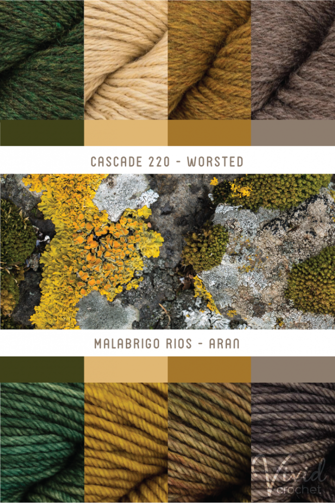 Foliage & Fungi - Fall Forrest Inspired Yarn Color Palette s