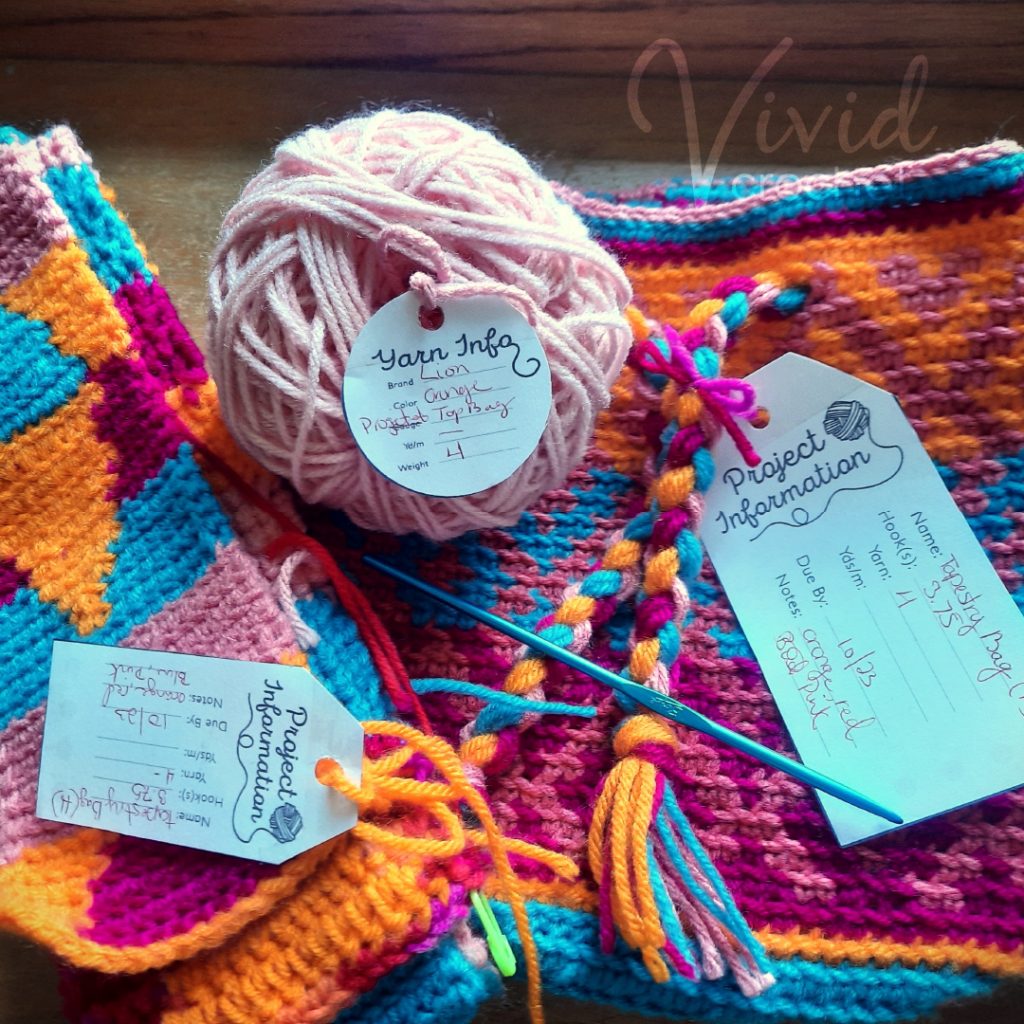 PRINTABLE TAG BUNDLE Project Info Tags, Printable Labels