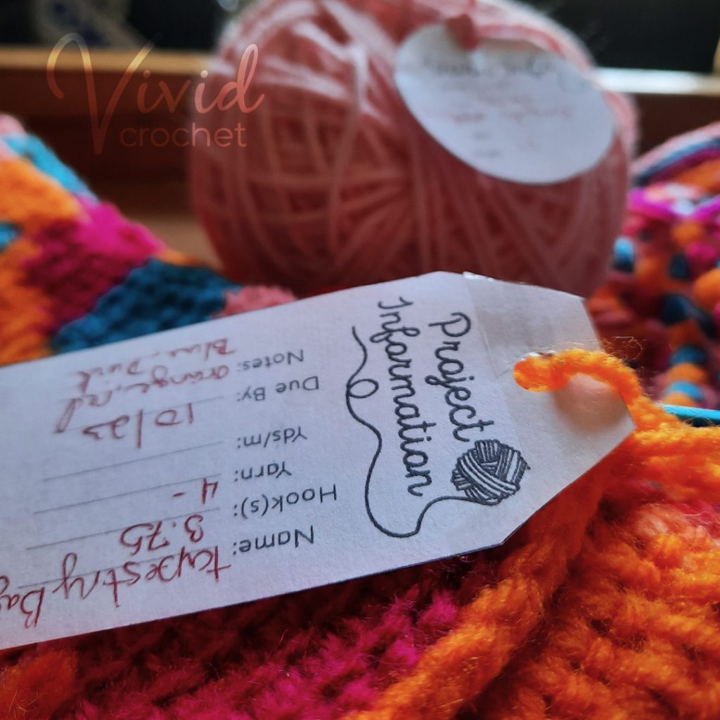 PRINTABLE TAG BUNDLE Project Info Tags, Printable Labels