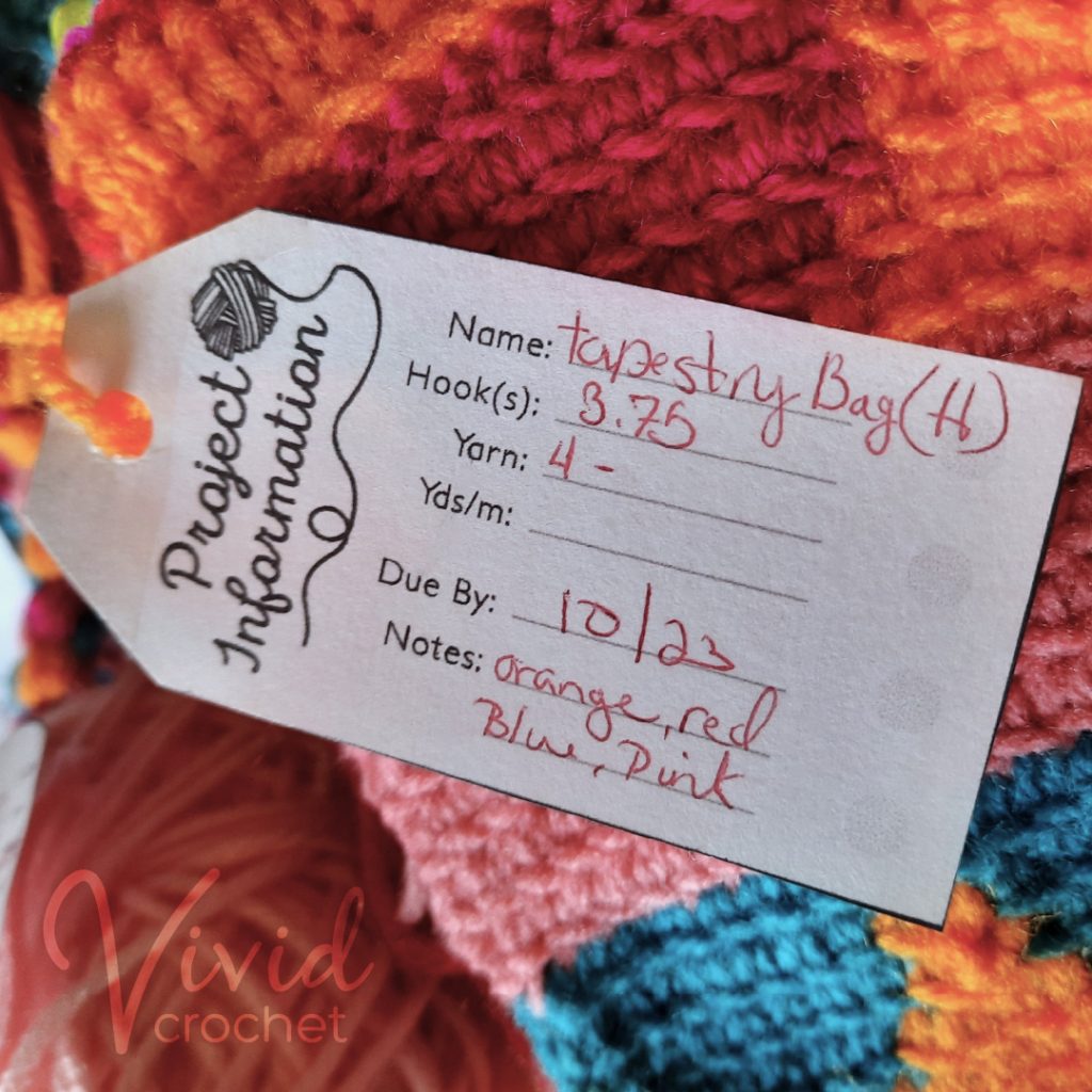 PRINTABLE TAG BUNDLE Project Info Tags, Printable Labels