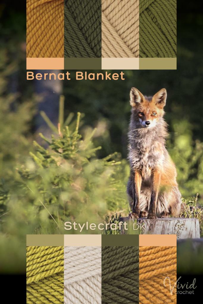 Vivid Crochet | Aesop's Fables Fall Yarn Color Collection