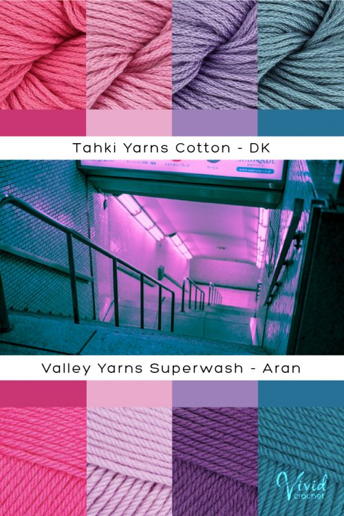 Late Night LoFi – An Imperfect Yarn Color Palette Collection